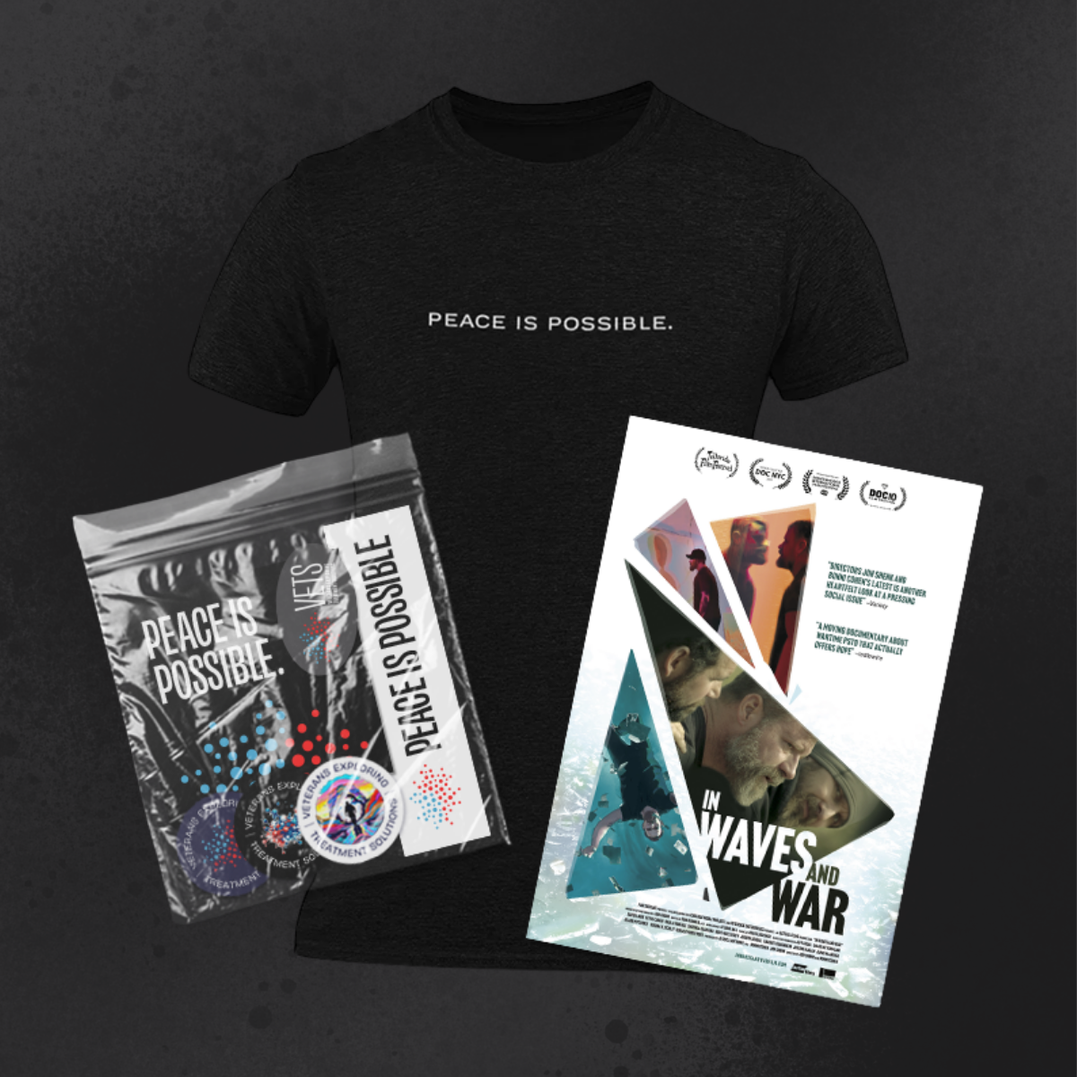 In Waves and War Bundle - Limited Number Available – VETS, Inc.